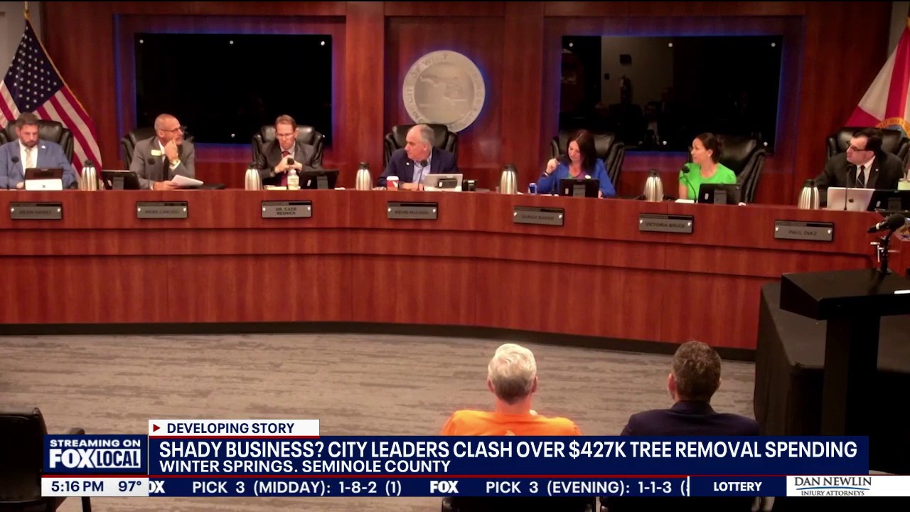 Winter Springs officials question nearly $500,000 in tree removal spending