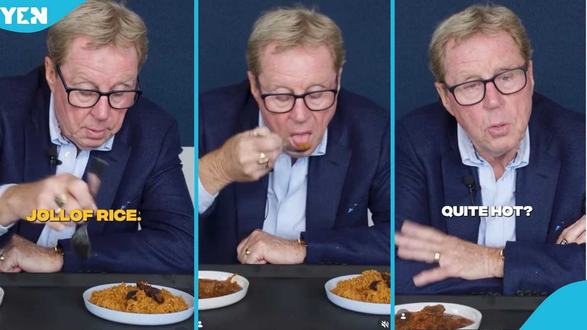 Jollof vs vindaloo: Harry Redknapp tastes GH food ahead of Black Stars ...