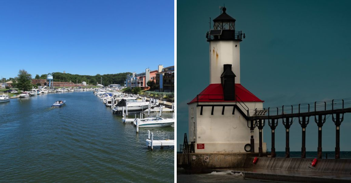 This picturesque harbor town in Indiana serves up stunning Cape Cod ...