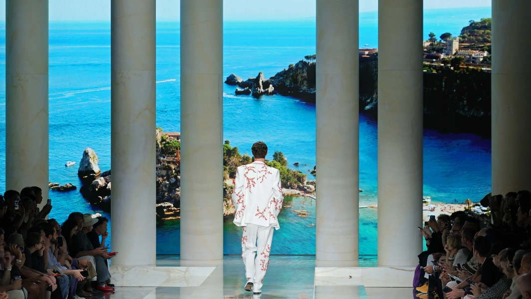 Dolce & Gabbana's Sicilian-inspired SS27 menswear