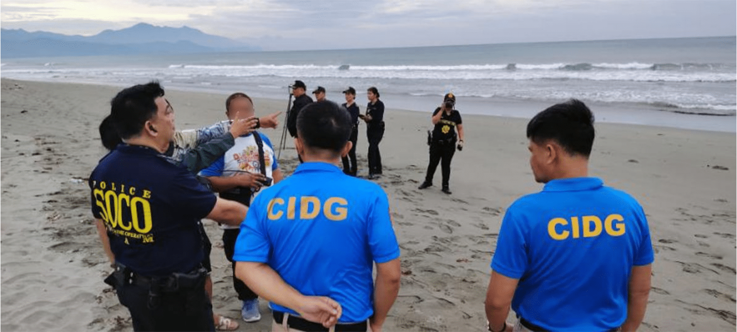 Ateneo drowning case: PNP-CIDG reconstructs 'crime scene' in Aurora
