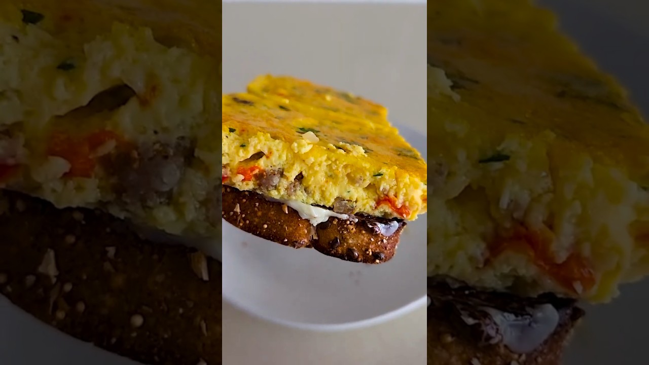 Your new favorite breakfast sandwich meal prep