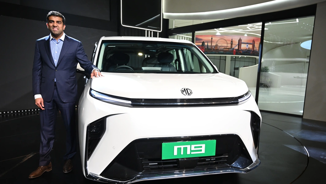 Prabhu Deva joins celebrity list with MG M9 luxury EV