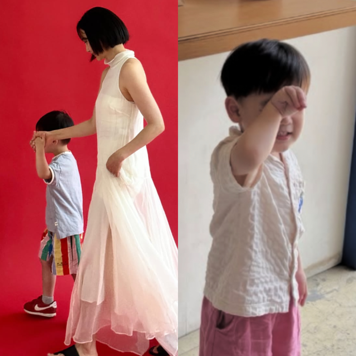 A spitting image of Kim Moo-yeol, ♥Yoon Seung-ah holds hands and ...