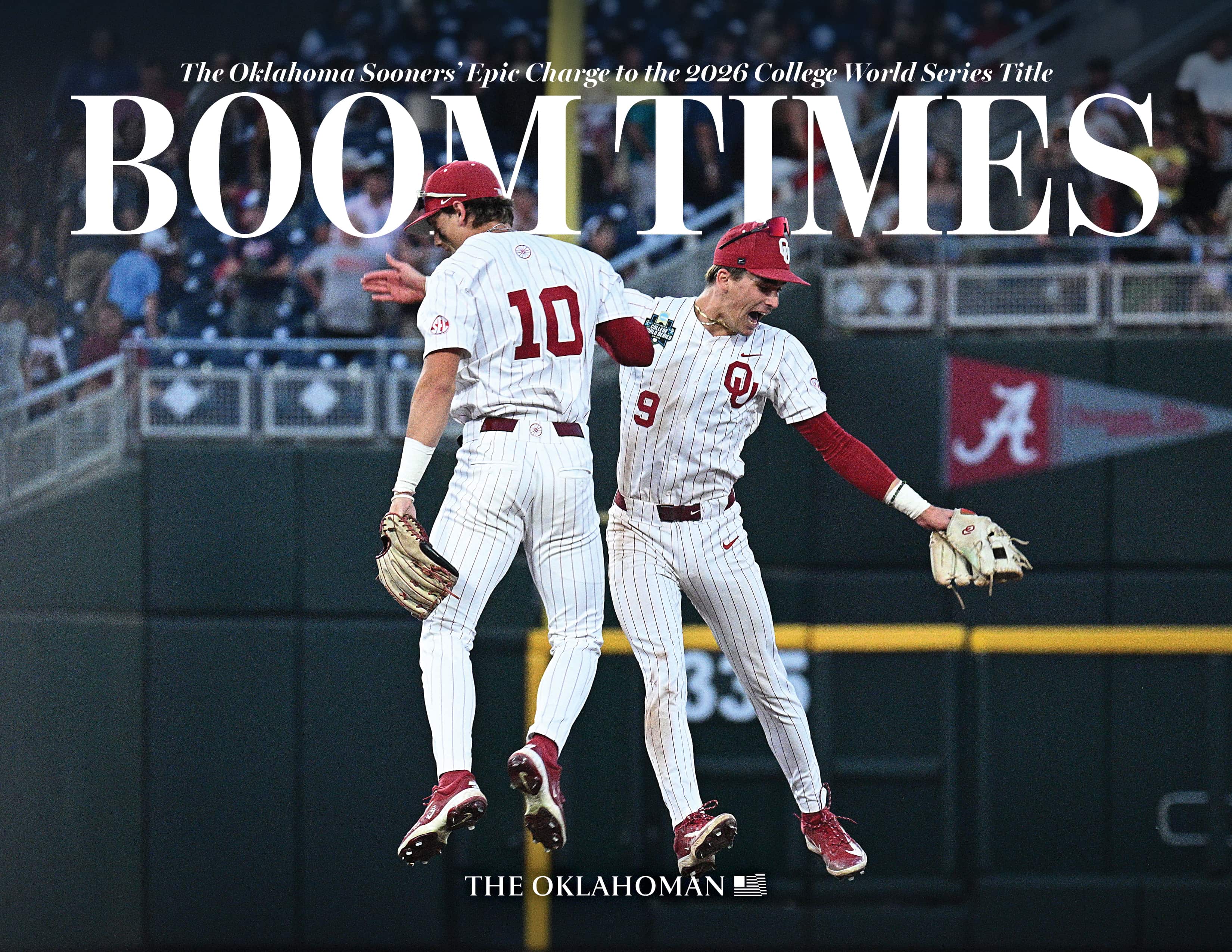 Celebrate Sooners' MCWS title with championship book, page print, papers
