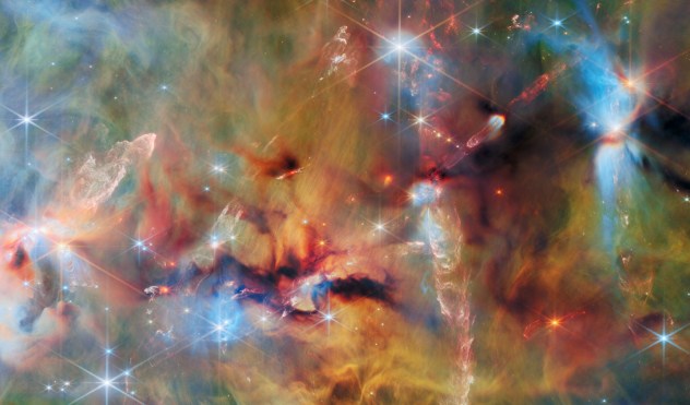Webb Telescope captures 'sparkling' stars being born in new image
