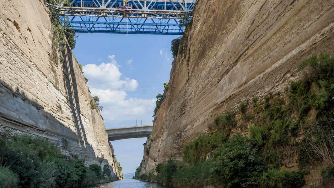 Corinth Canal reopens early after months-long safety repairs