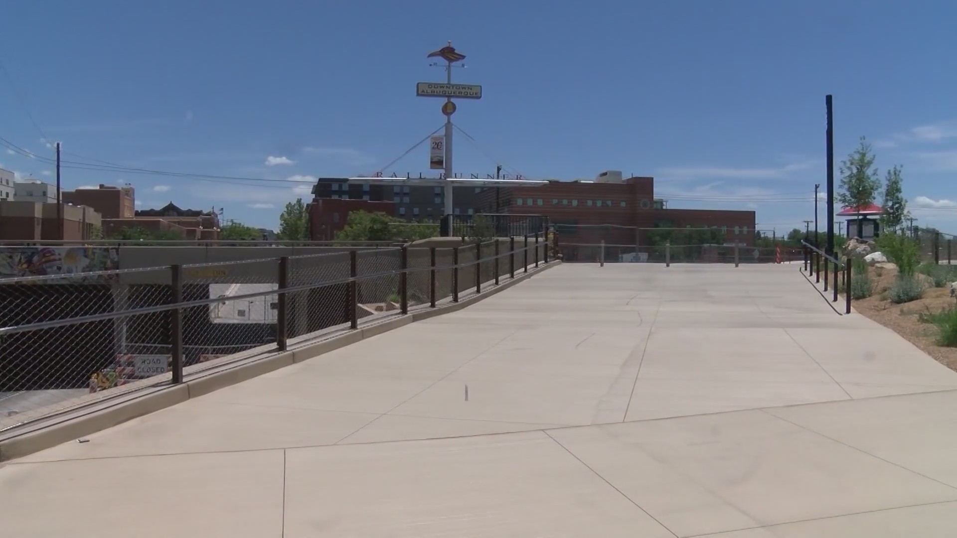 Central Ave. pedestrian crossing completed as part of Rail Trail project