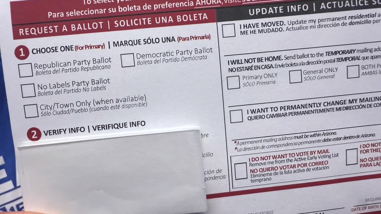 A look at independent voters ahead of Arizona's early election start