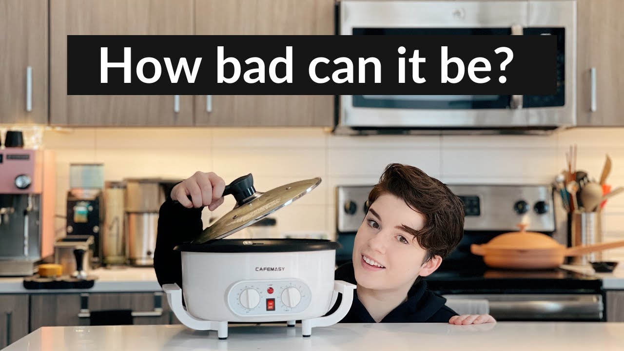 I tried roasting coffee at home for the first time