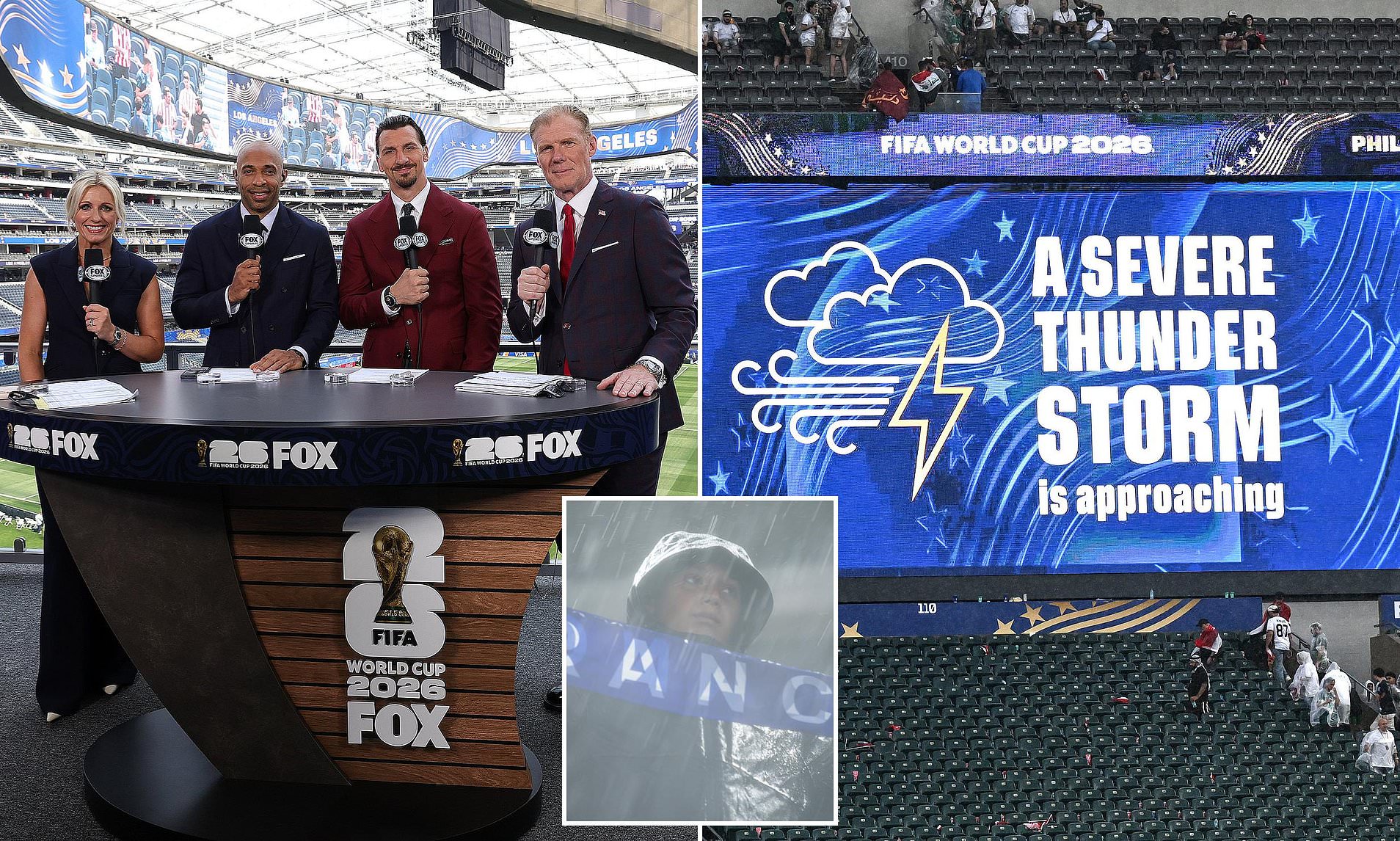 World Cup fans fume at Fox's 'joke' response to two-hour weather delay ...