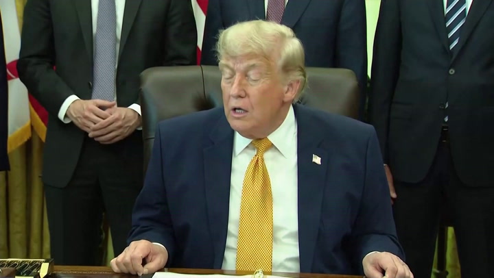 Panicked Trump, 80, spins wild tale when cornered on pool slime