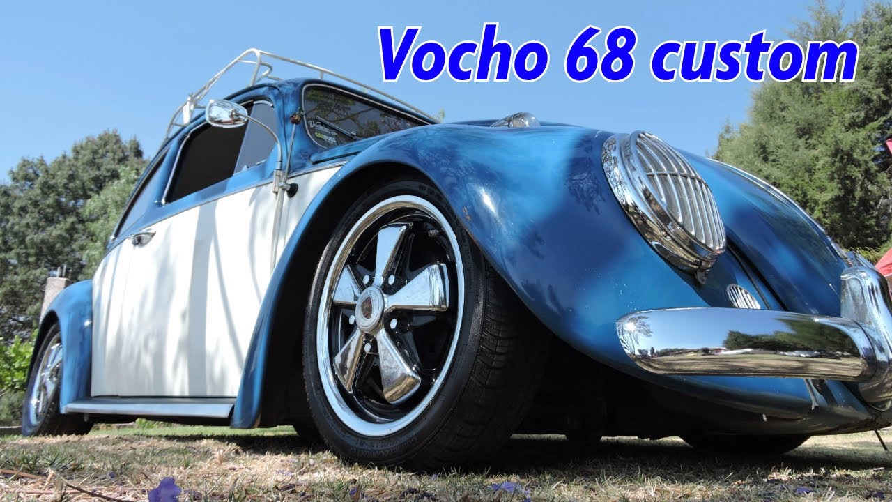 Vocho 68 custom de exhibición: El bitono