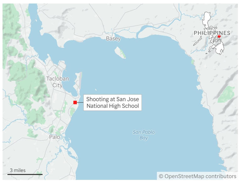 High school shooting in the Philippines kills 3, and police arrest 2 ...