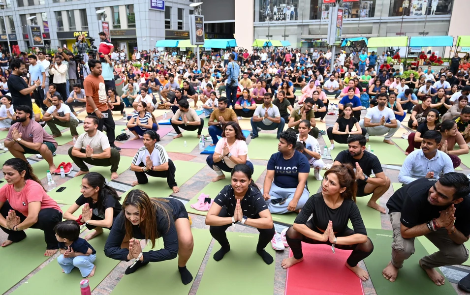 Elan Miracle’s Yoga Day event blends wellness with retail buzz