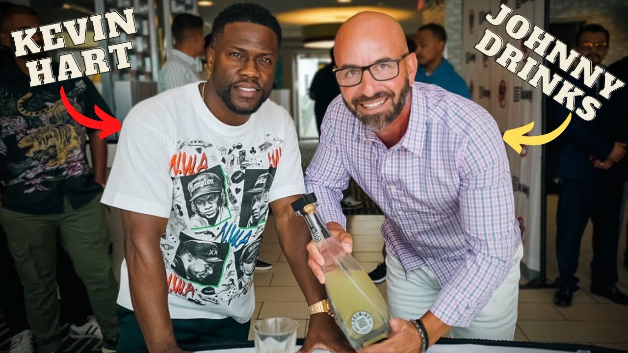 Johnny Drinks meets Kevin Hart: Crafting a smoked tequila cocktail at ...