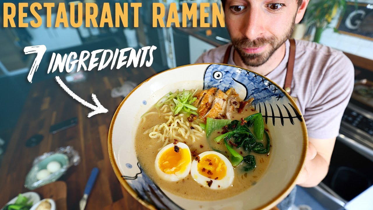 7 ingredients for the best homemade ramen