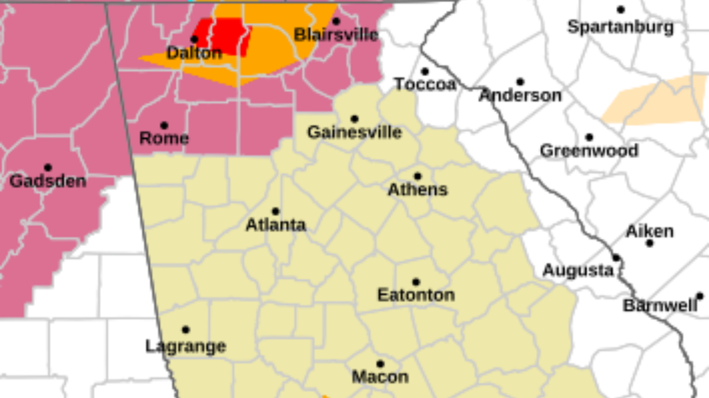 Strong storms could bring damaging winds, heavy rain to metro Atlanta ...