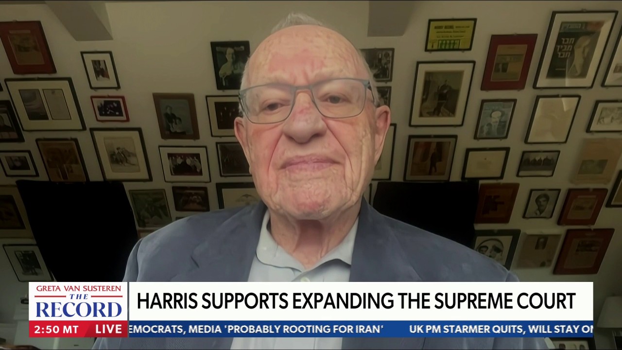 Dershowitz: Harris is ignorant to suggest the packing of the Supreme Court