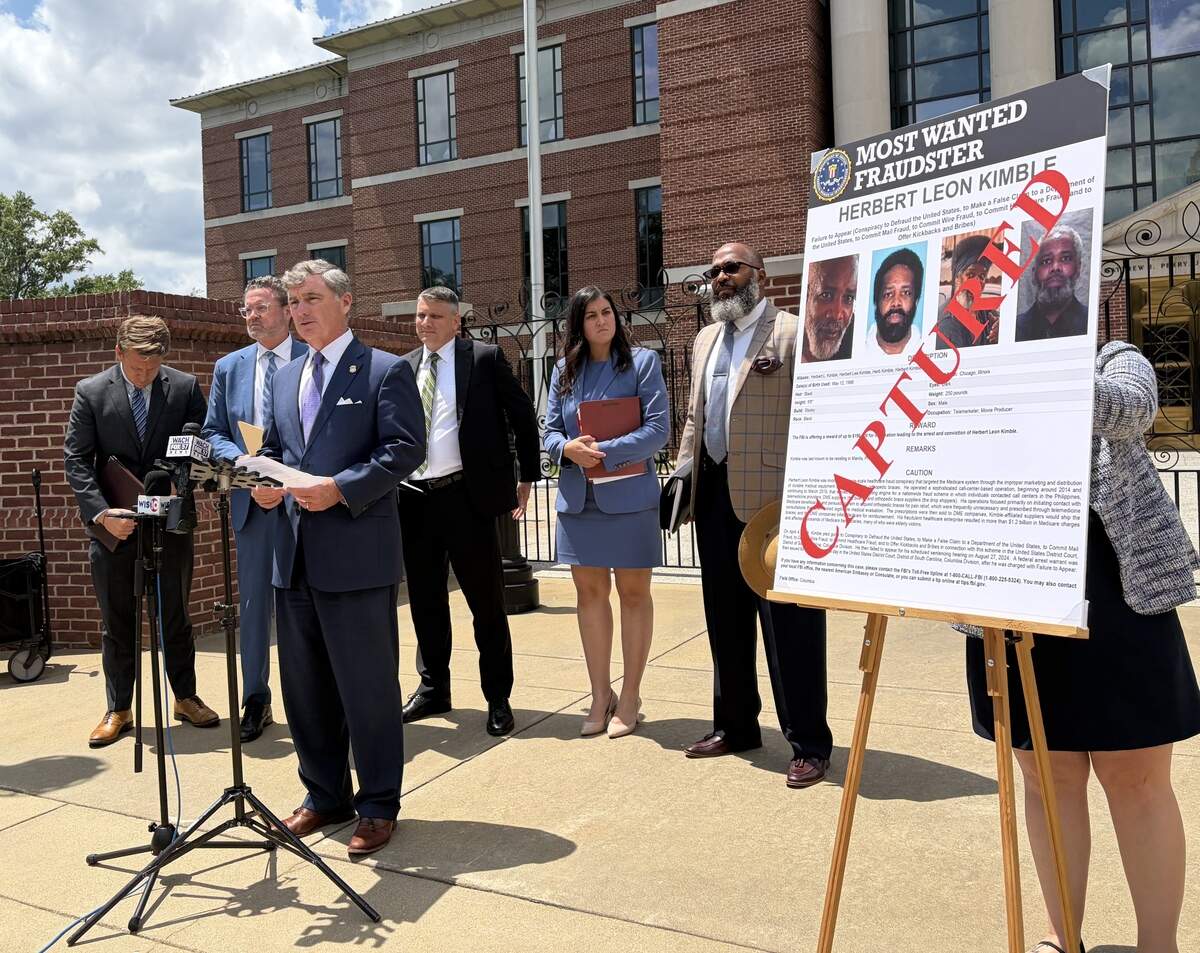 Kingpin Medicare fraudster fugitive deported to SC; was No. 2 on FBI ...