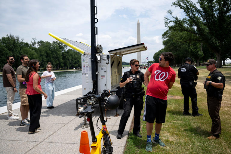 Trump now blames 'box cutter or knife' for $14M Reflecting Pool woes
