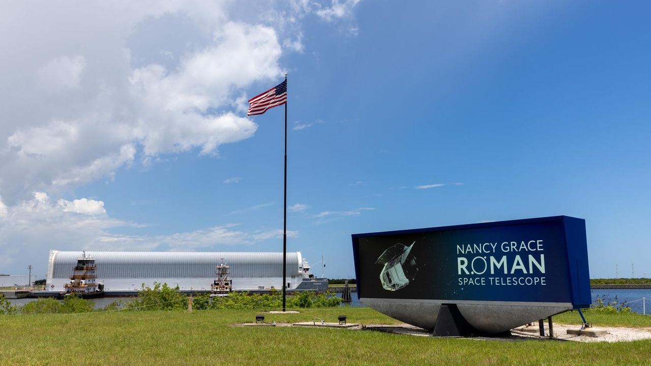 NASA's Roman Space Telescope arrives in Florida ahead of SpaceX Falcon ...