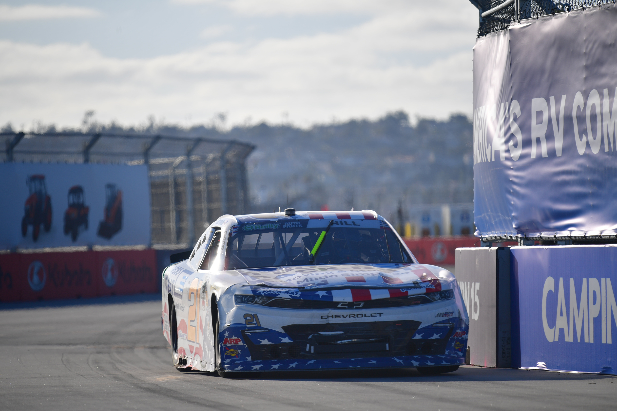 How Kyle Busch helped Austin Hill win at Coronado