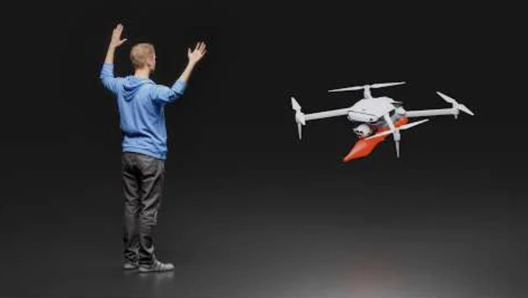 How to escape a drone?