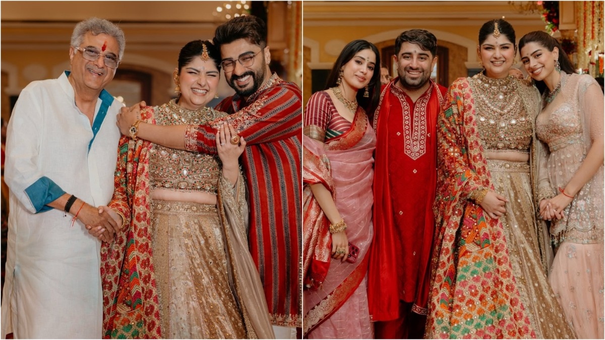 Anshula Kapoor's wedding diary begins with a heartwarming family ...