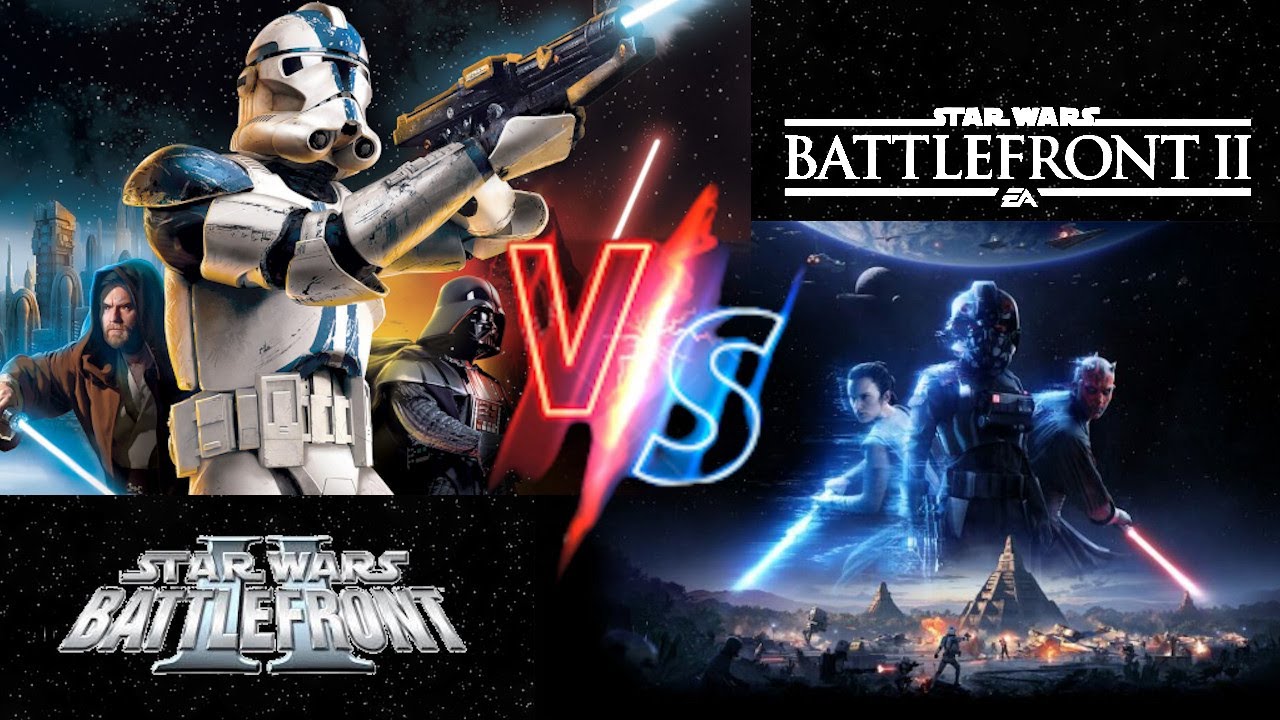 Cual fue mejor: SW Battlefront 2 (2005) o SW Battlefront 2 (2017 ...