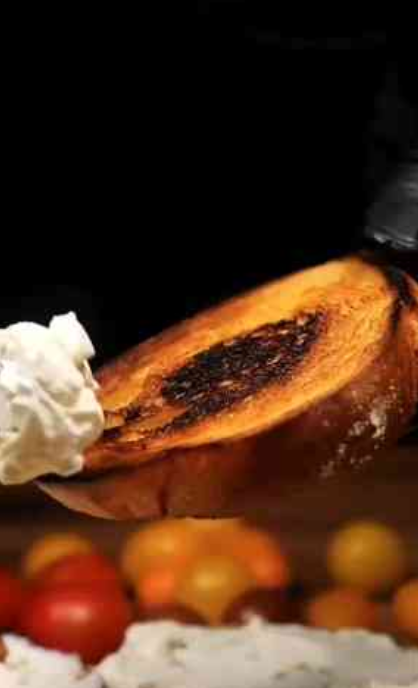 Cream cheese with hot chili pepper spicy flavor twist