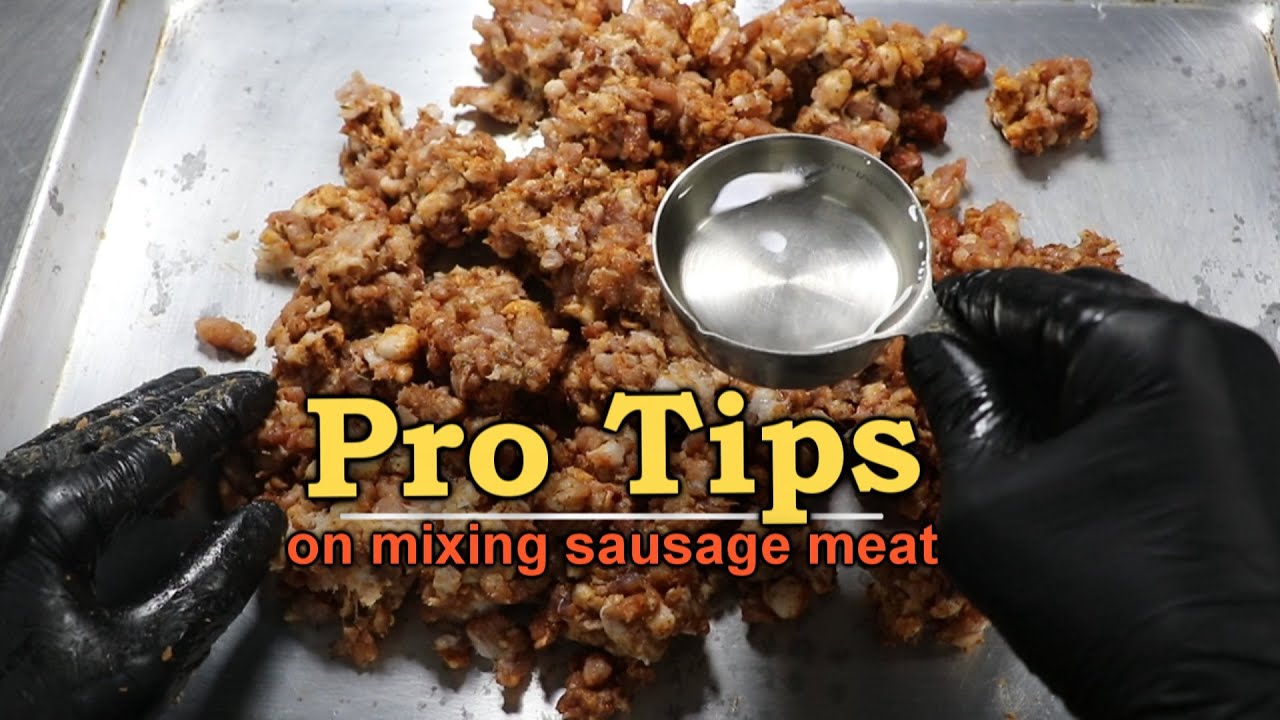 Want better sausages? Here’s how to mix!