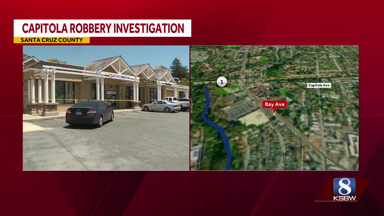 Man wearing white wig accused of robbing Capitola bank