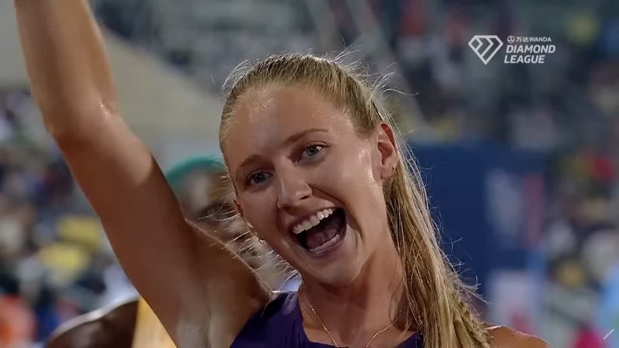 Huntington North grad Addy Wiley wins 800-meter run at Diamond League ...