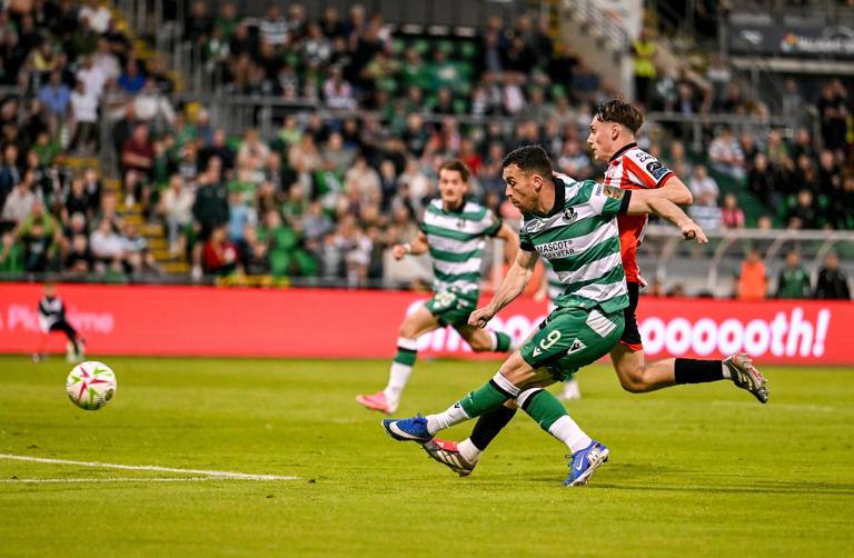 Derry City striker Liam Boyce denied winner at Tallaght as Aaron Greene ...