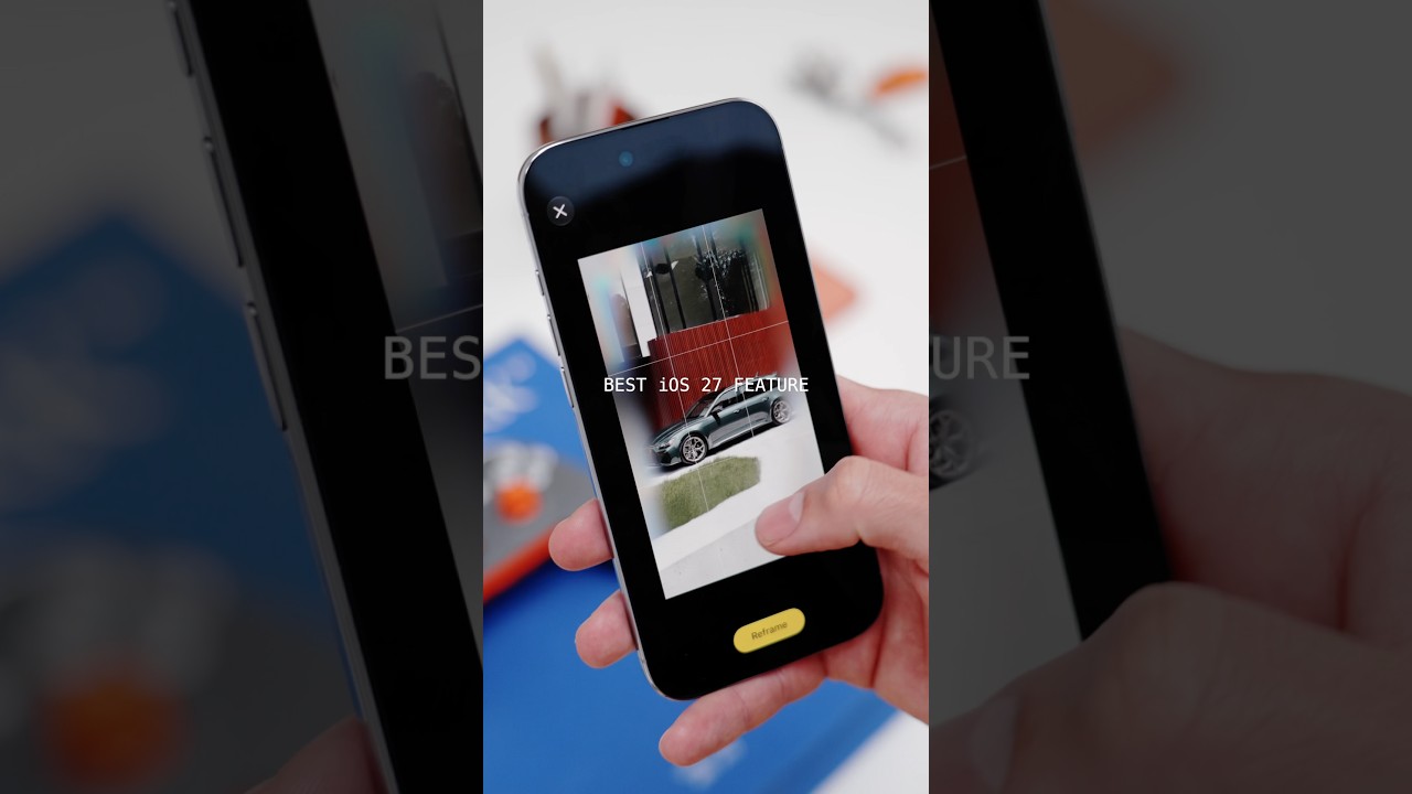 Spatial reframing - best iOS 27 feature