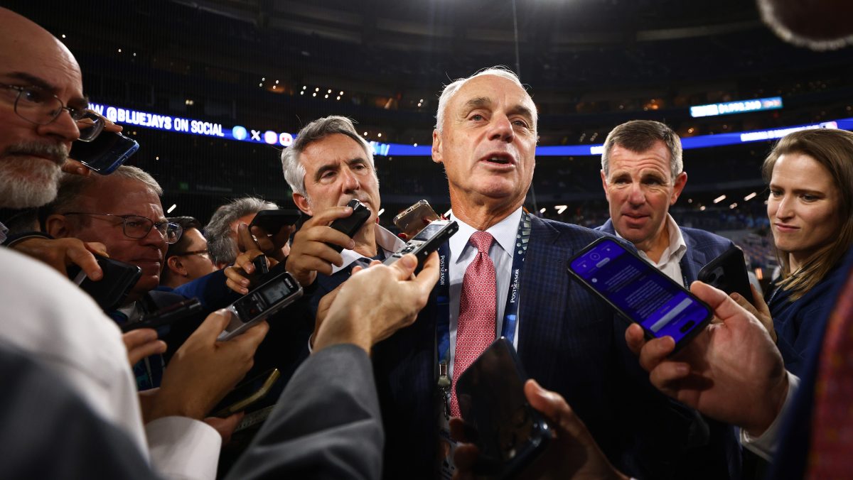 Rob Manfred clarifies Giants' Pride hat controversy in letter to US senator