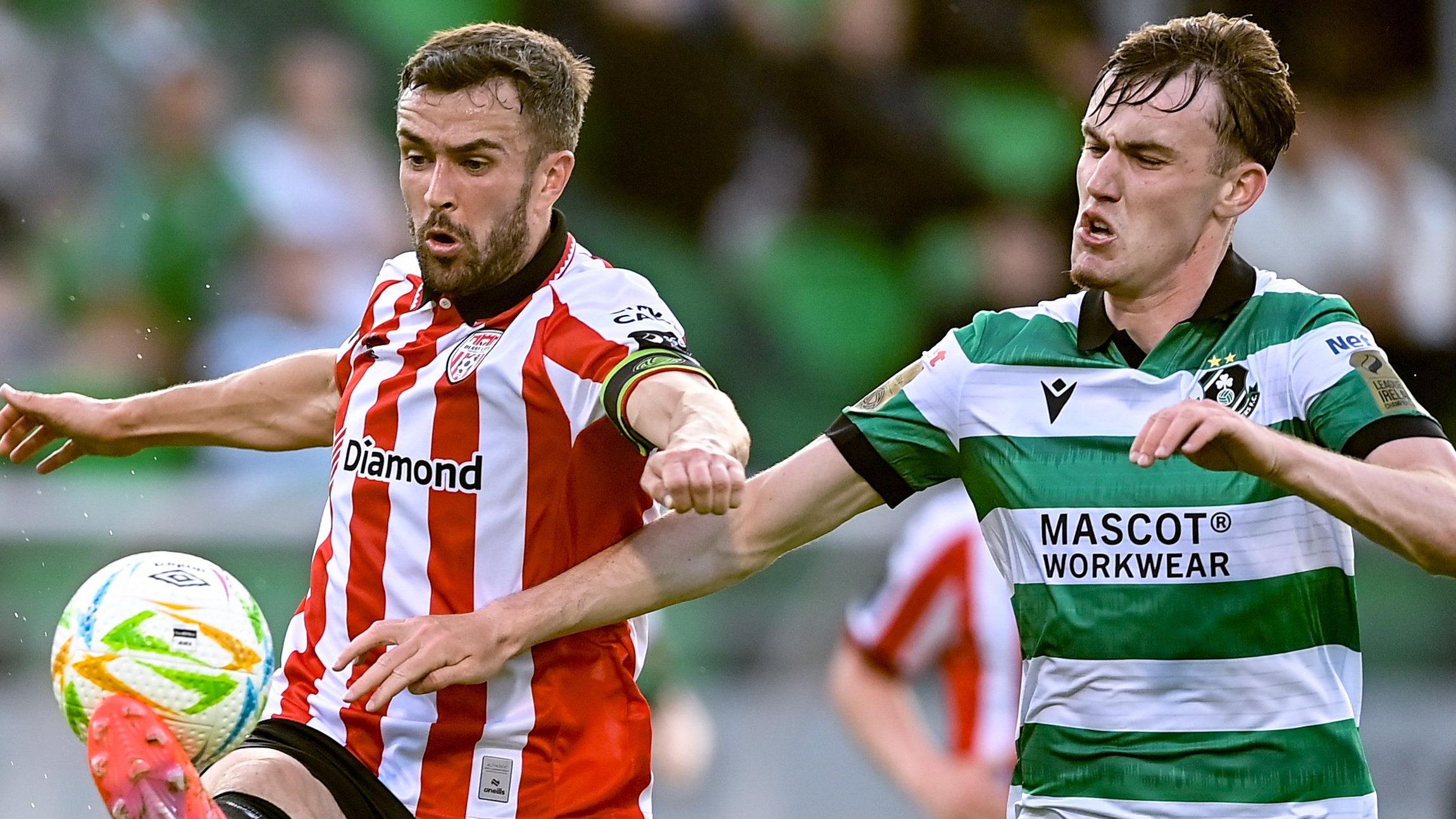 Shamrock Rovers hit back in Derry City draw