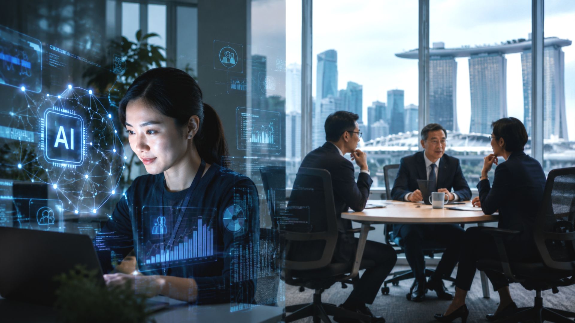 Singapore ranked 2nd in global AI workforce adoption, yet leaders lag ...