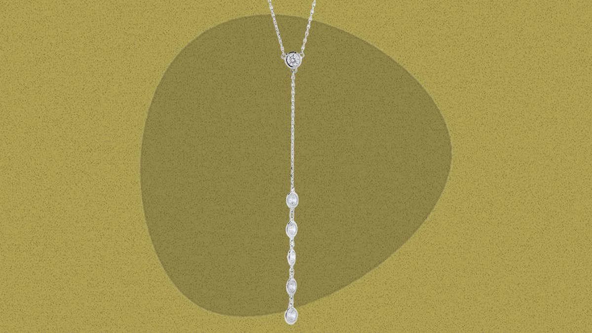 Get a stunning simulated diamond necklace for $45 – perfect for ...