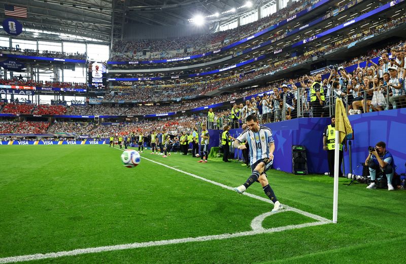 Soccer-stars sparkle early as Messi and Mbappe light up World Cup