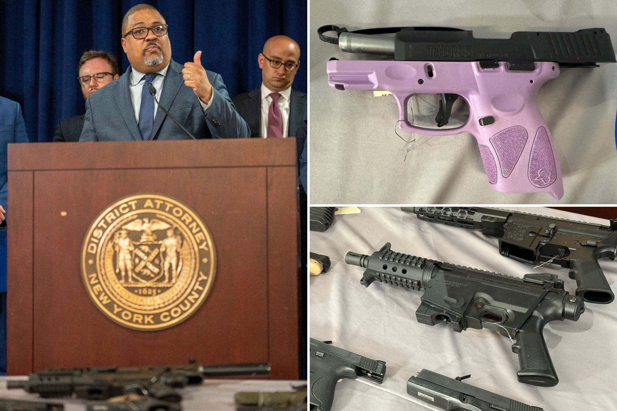Father-son duo peddled ghost guns — including lilac revolver and Uzi ...