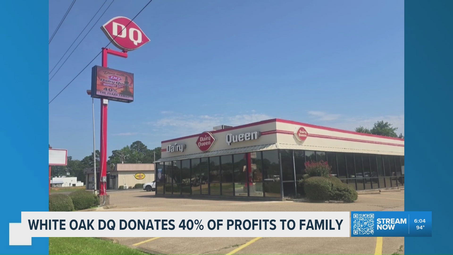 White Oak Dairy Queen fundraiser supports family of crash victim