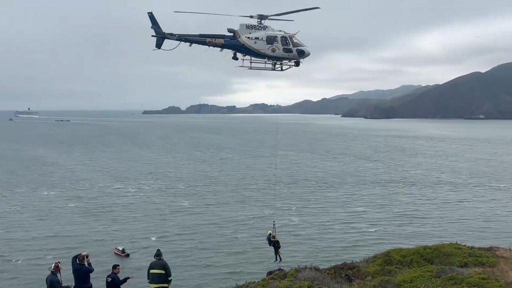 Hikers rescued off cliff near Golden Gate Bridge face fines for ...
