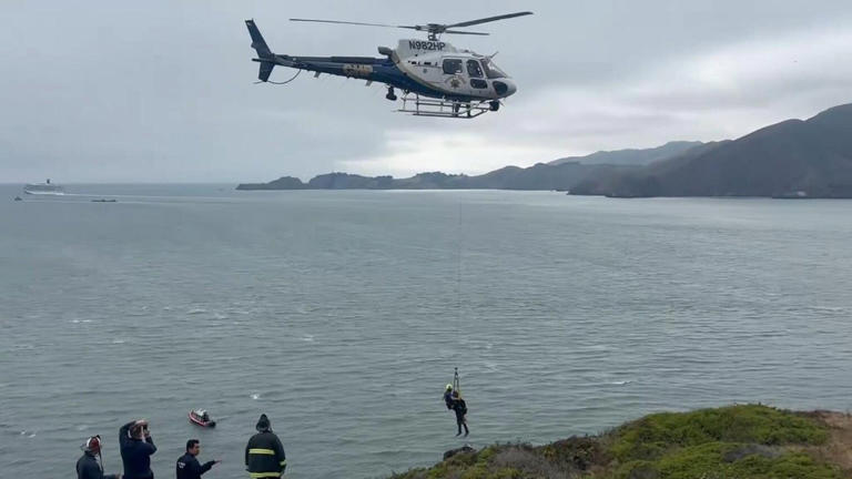 Hikers rescued off cliff near Golden Gate Bridge face fines for ...