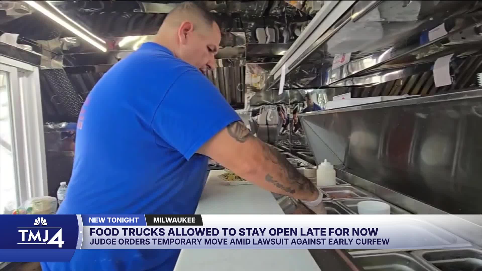 Milwaukee food truck curfew on hold after judge grants temporary injunction