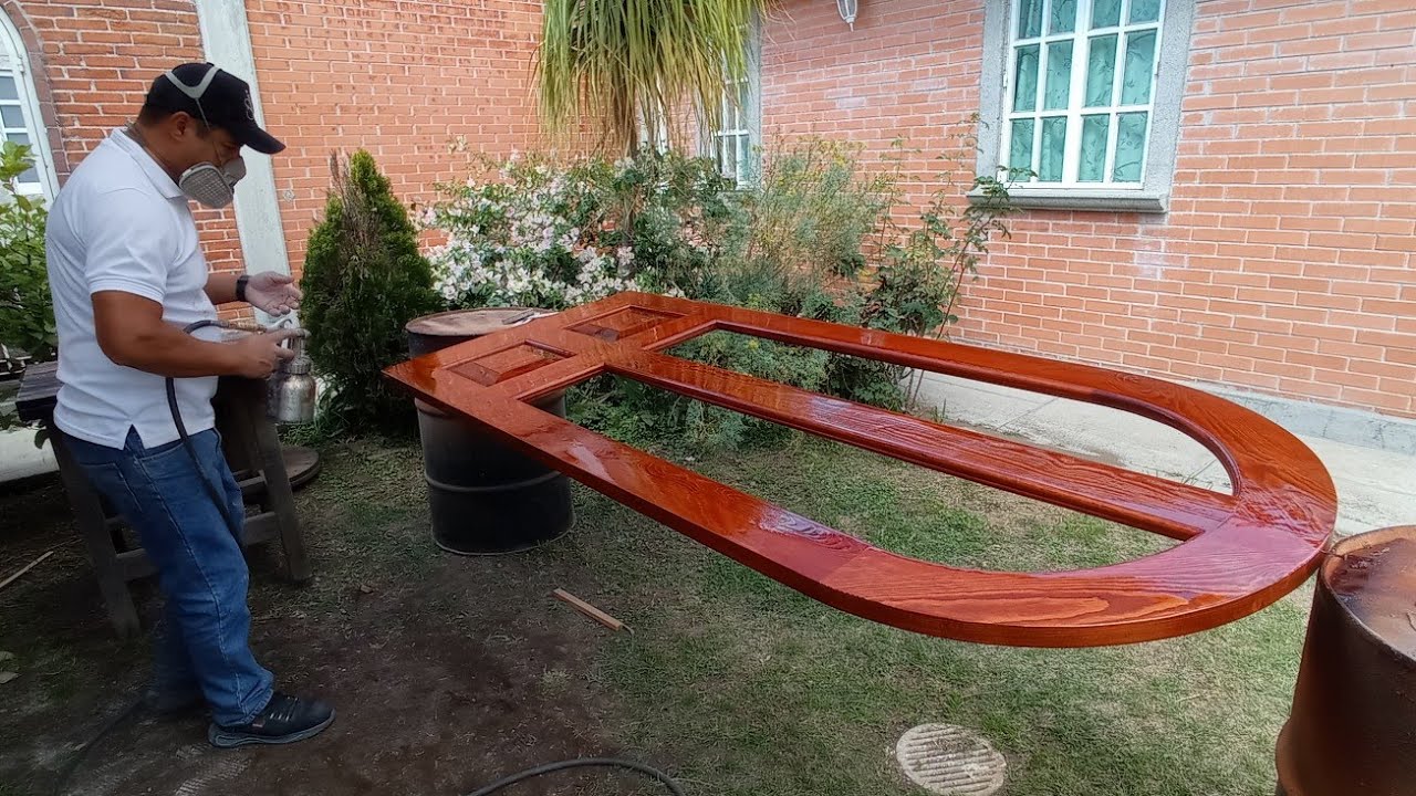 Haz tu propia puerta de madera con este método fácil