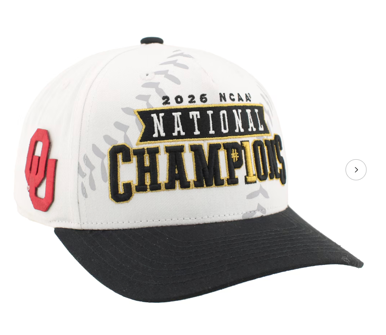 Oklahoma wins College World Series, shop Sooners championship hat ...