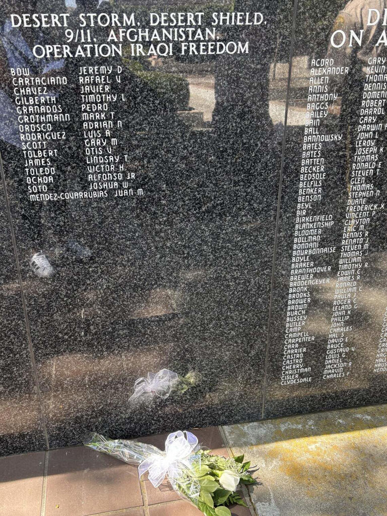 14 Valley service members' names added to Freedom Memorial wall in the ...
