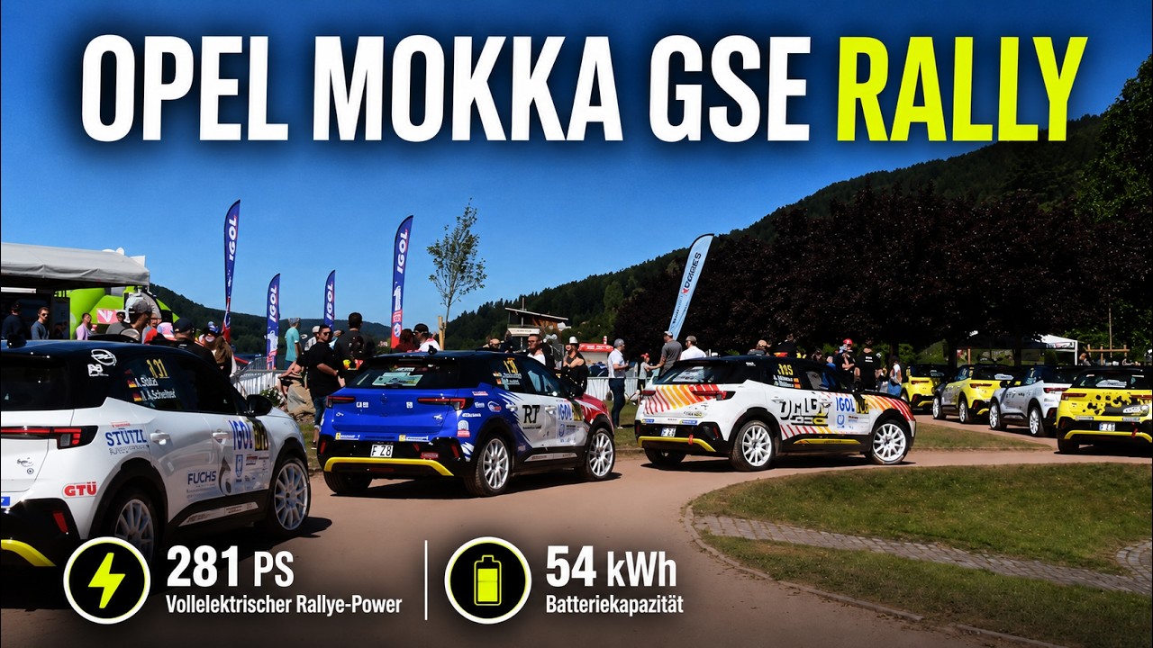 Opel Mokka GSE Rally Technikcheck: Elektrischer Rallye-Nachwuchs im Fokus